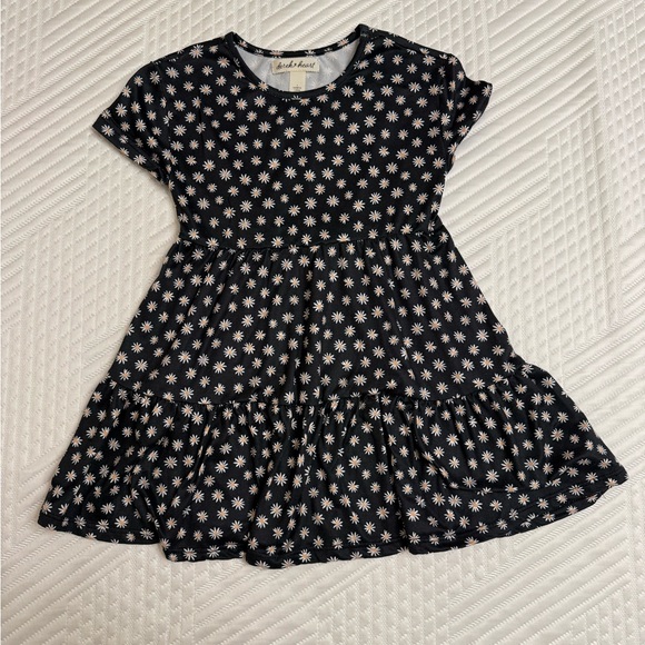 Derek Heart | Dresses | Derek Heart Girls Daisy Print Dress Tiered ...